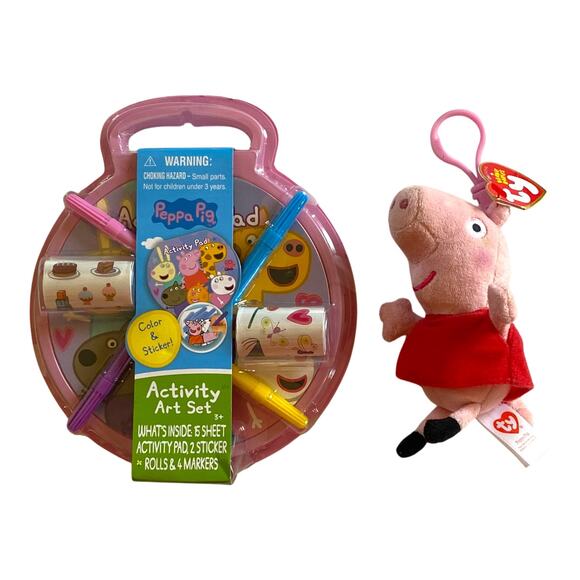 Variety Wholesalers | Office | Peppa Pig Toy Gift Set Coloring Activity ...